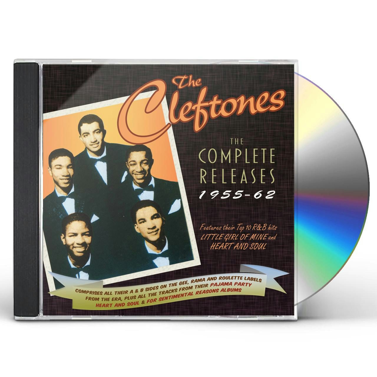 The Cleftones COMPLETE RELEASES 1955-62 CD