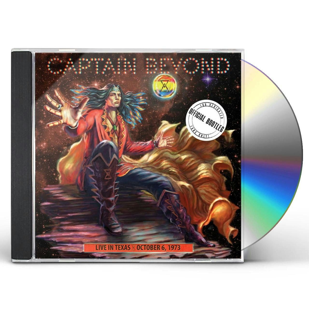 Captain Beyond Live In Texas October 6 1973 CD