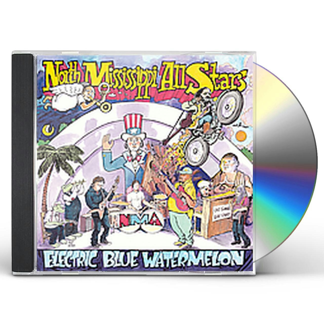North Mississippi Allstars ELECTRIC BLUE WATERMELON CD