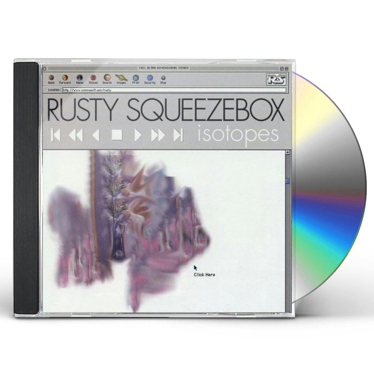 Rusty Squeezebox ISOTOPES CD