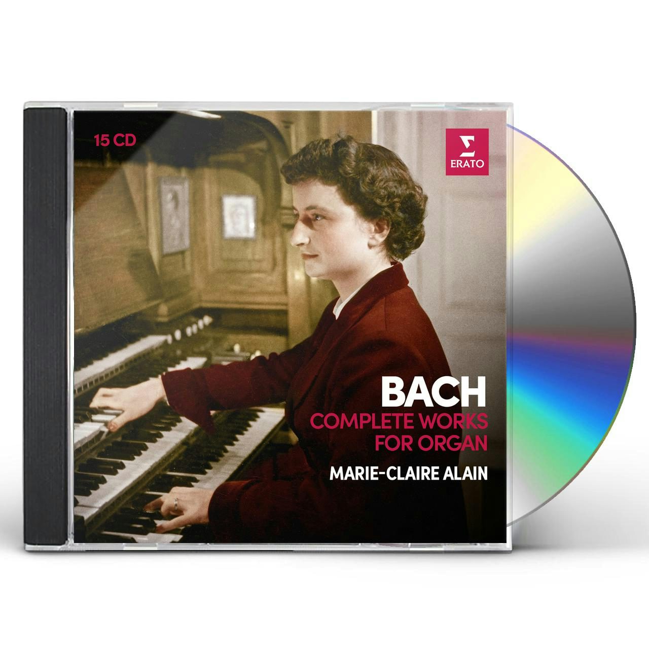 Marie-Claire Alain BACH: COMPLETE ORGAN WORKS CD
