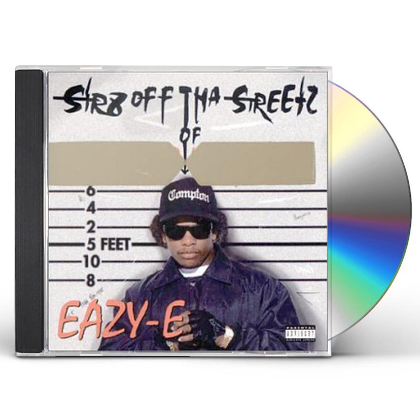 Eazy-E STR8 OFF THA STREETZ OF MUTHAPHUKKIN COMPTON CD
