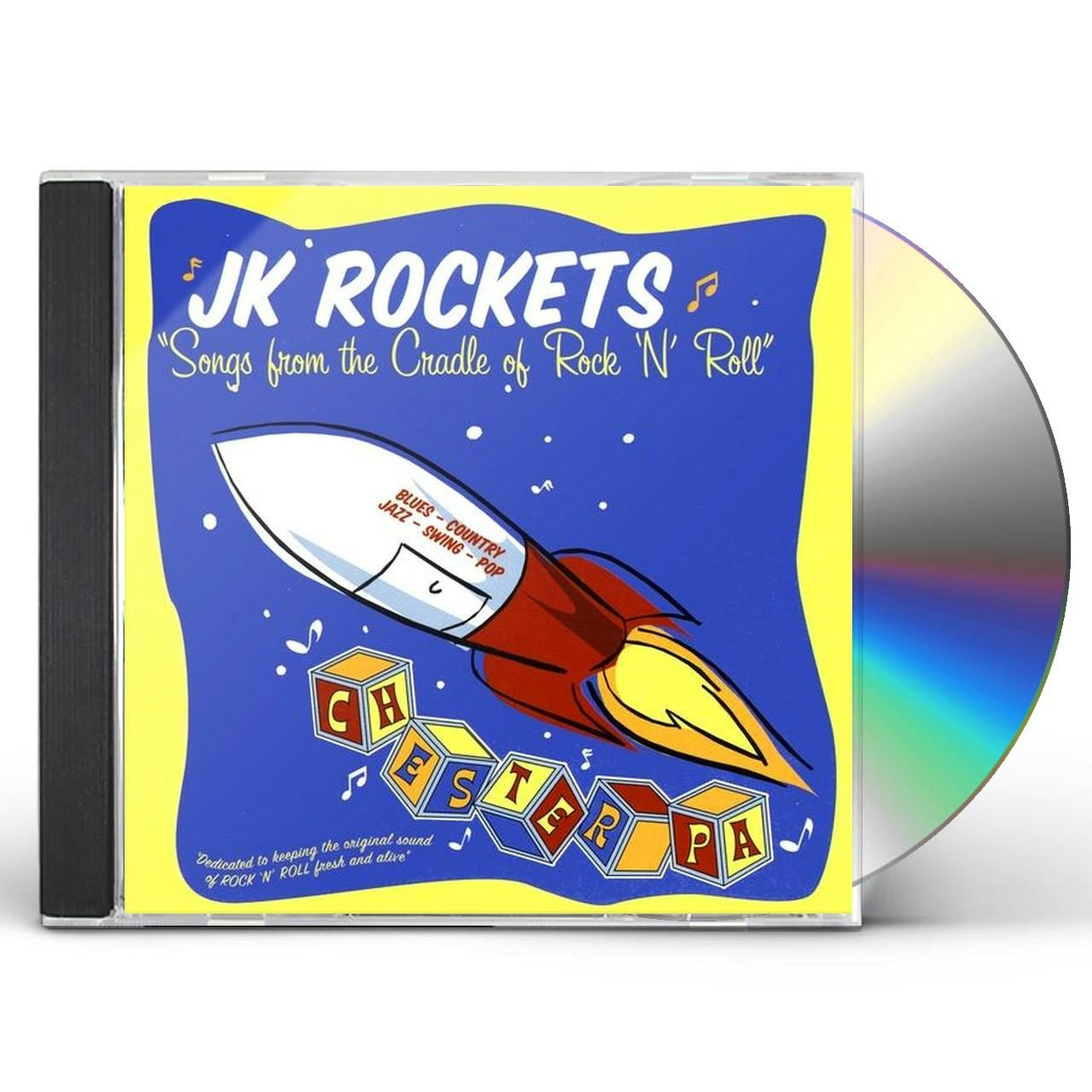 JK Rockets SONGS FROM THE CRADLE OF ROCK 'N' ROLL CD