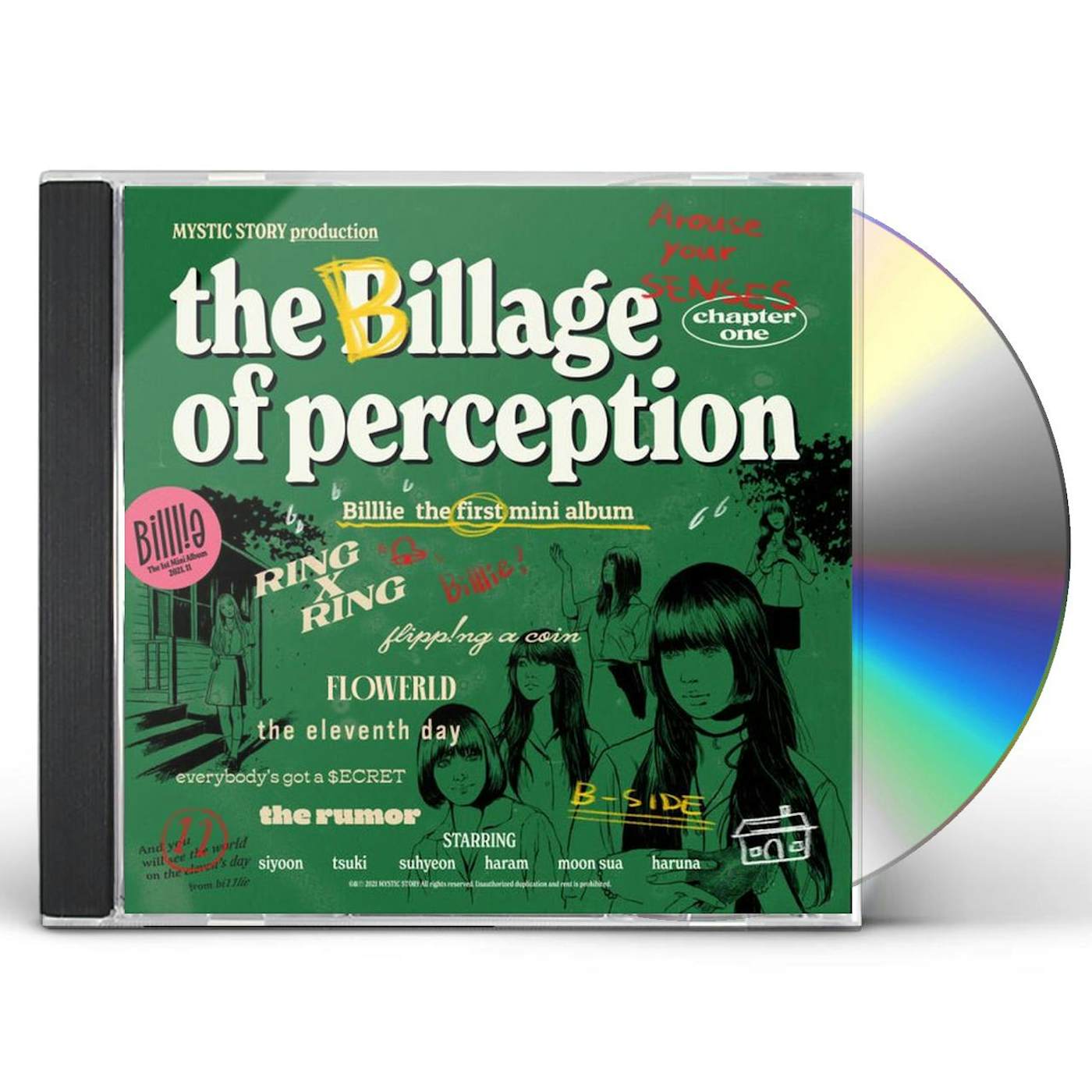 Billlie BILLAGE OF PERCEPTION: CHAPTER ONE CD
