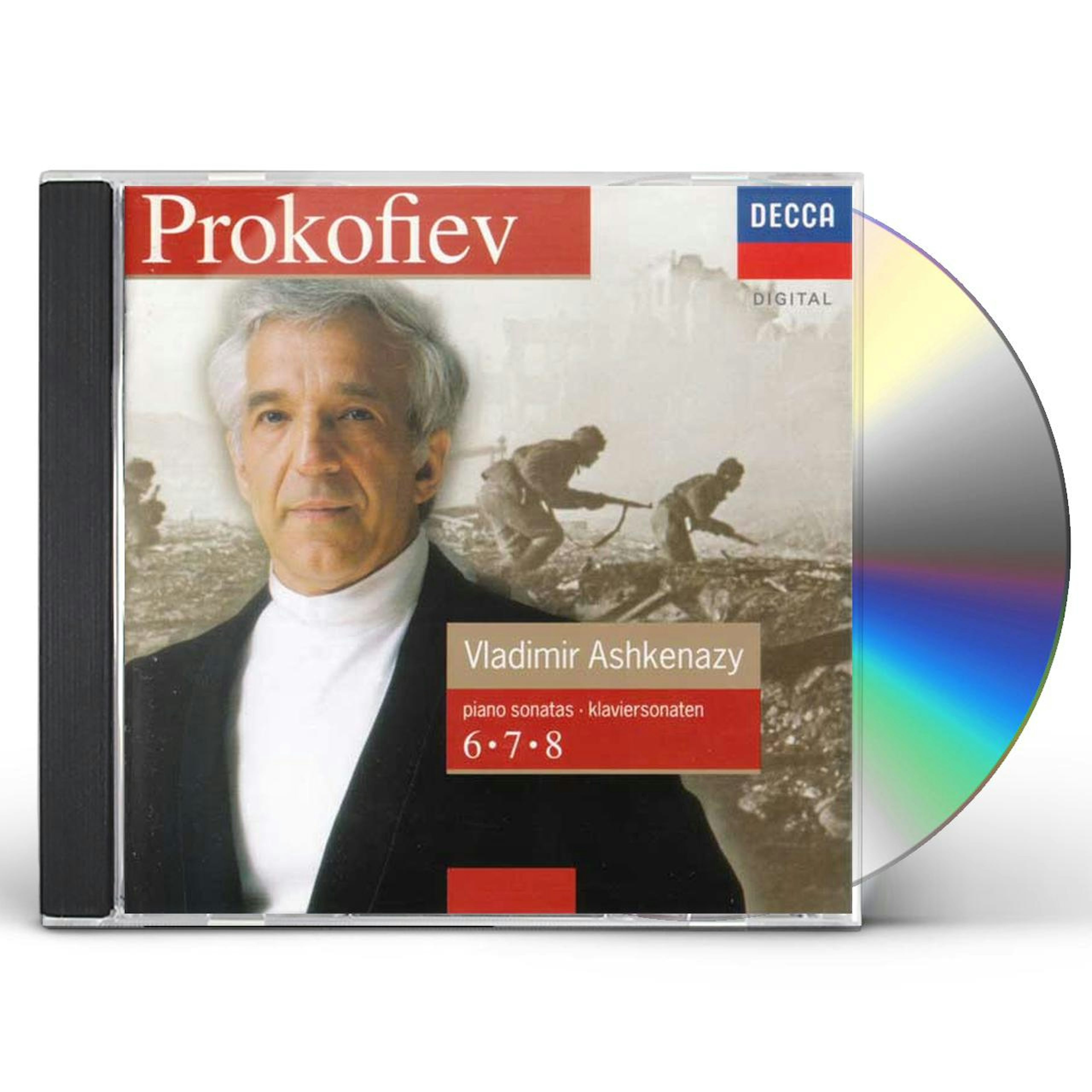 PROKOFIEV / VLADIMIR ASHKENAZY PROKOFIEV: PIANO SONATAS 6 7 & 8 CD