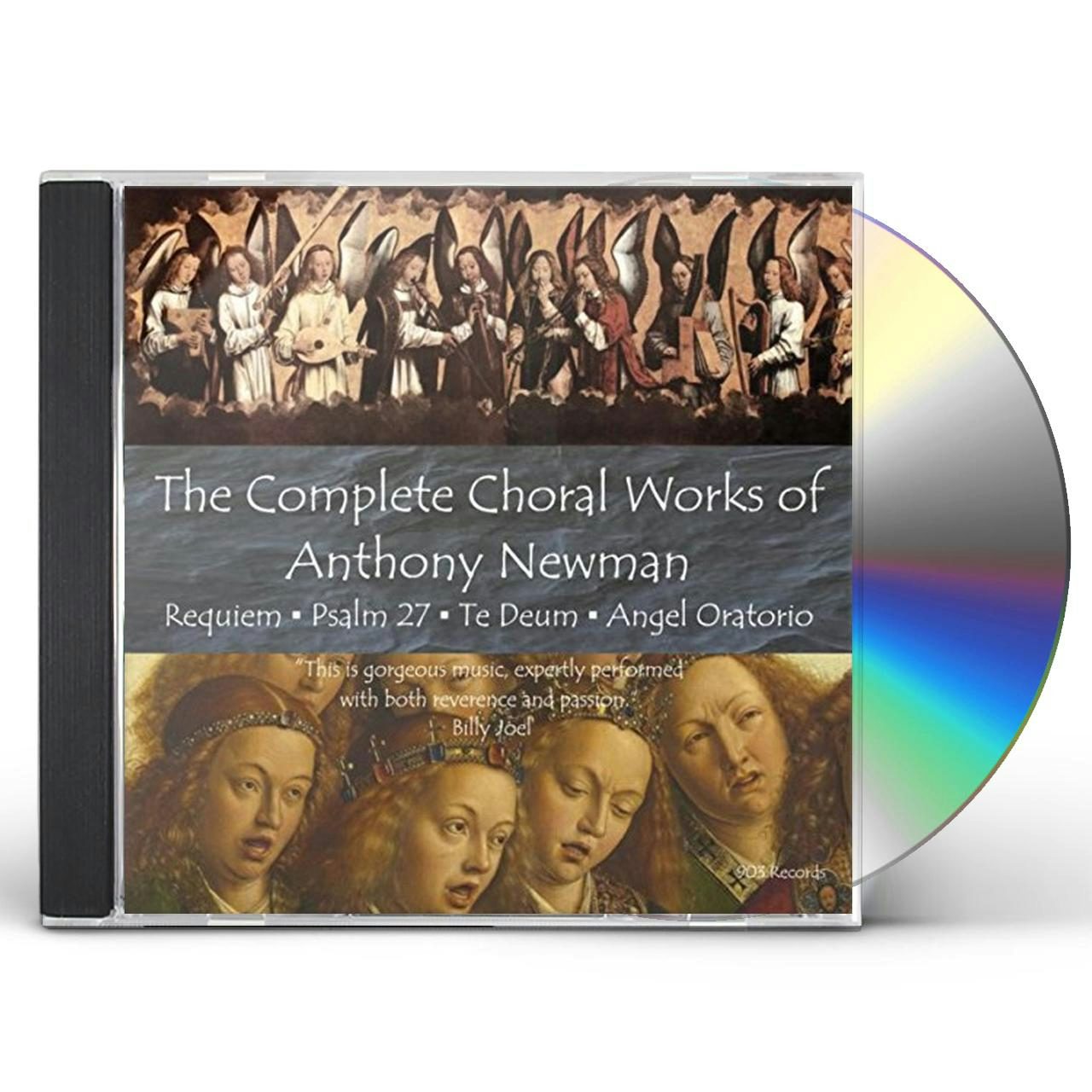 COMPLETE CHORAL WORKS OF ANTHONY NEWMAN CD