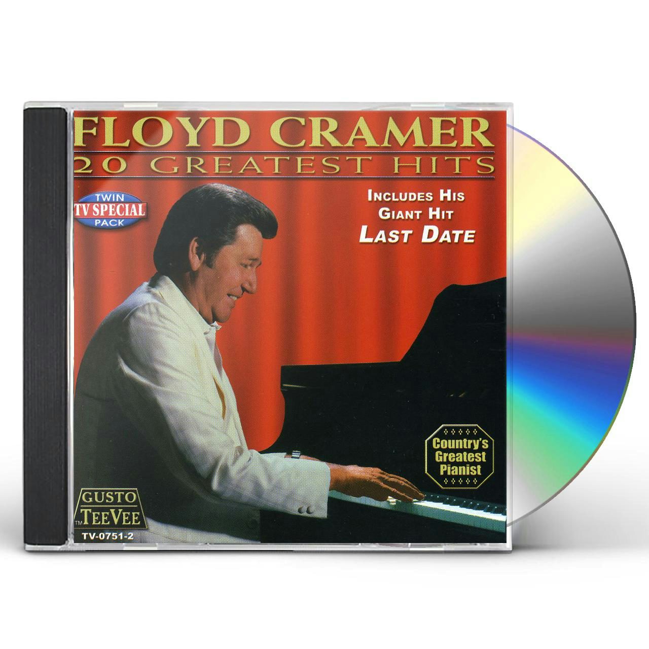 Floyd Cramer 20 GREATEST HITS CD
