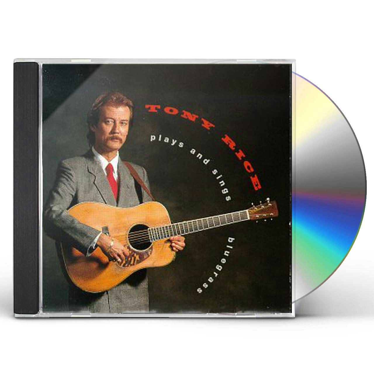 Tony Rice PLAYS & SINGS BLUEGRASS CD