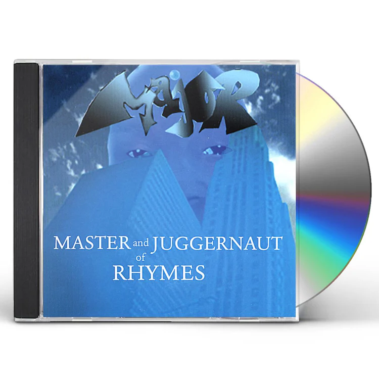 M.A.J.O.R. MASTER & JUGGERNAUT OF RHYMES CD