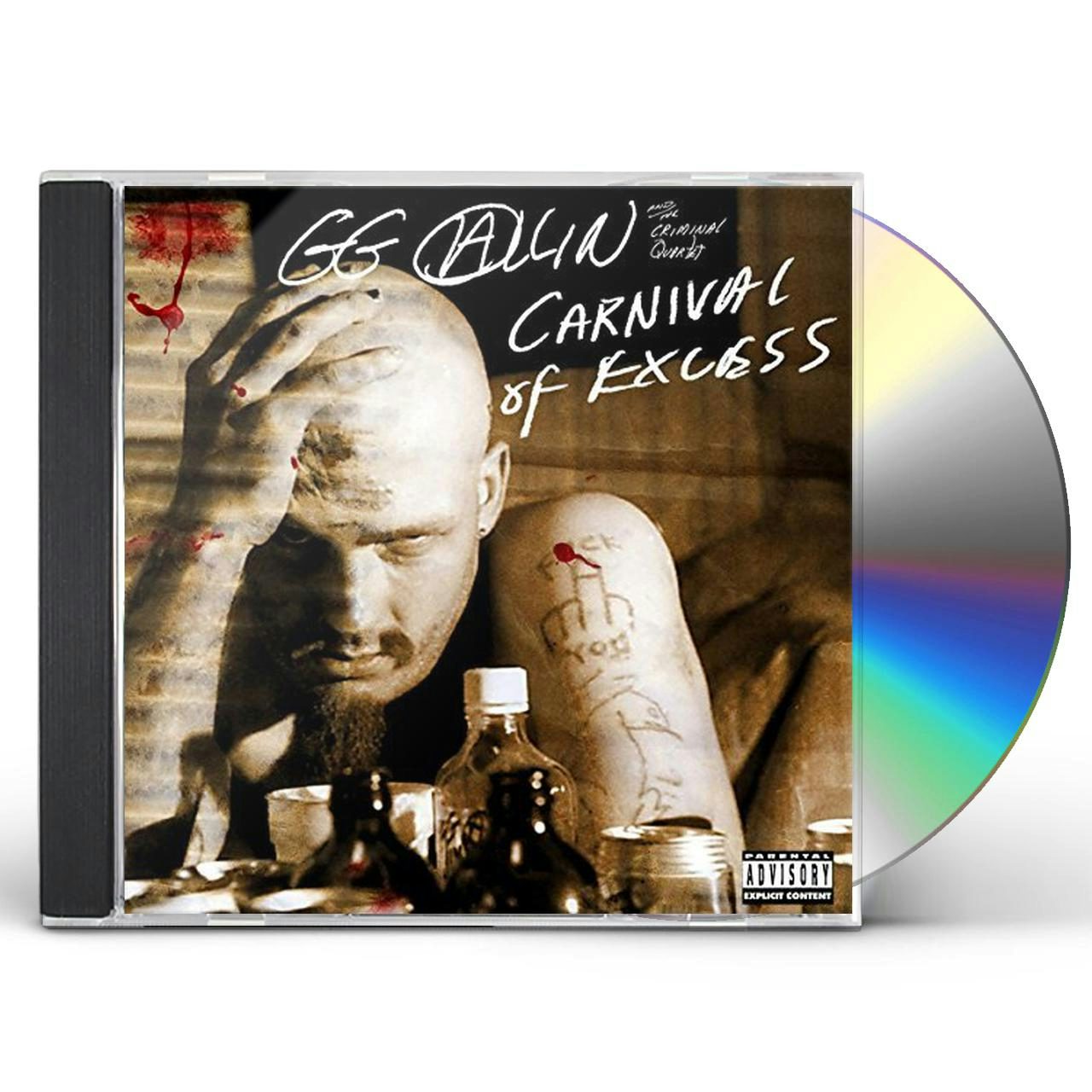 Gg Allin CARNIVAL OF EXCESS CD