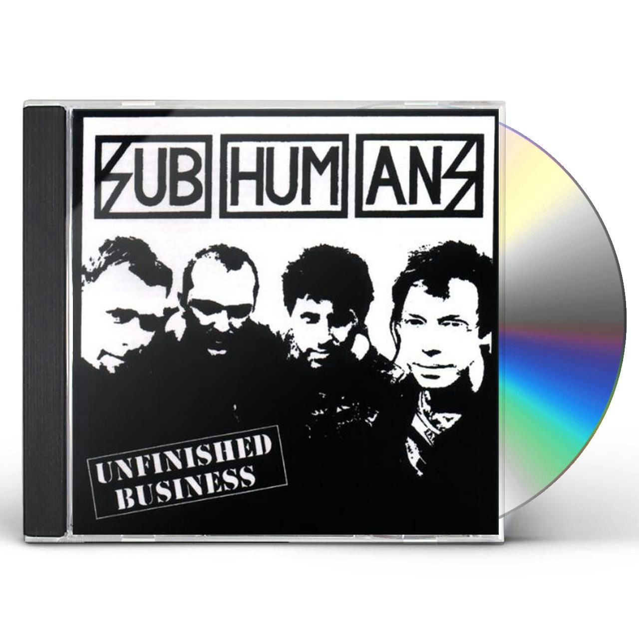 Subhumans UNFINISHED BUSINESS CD