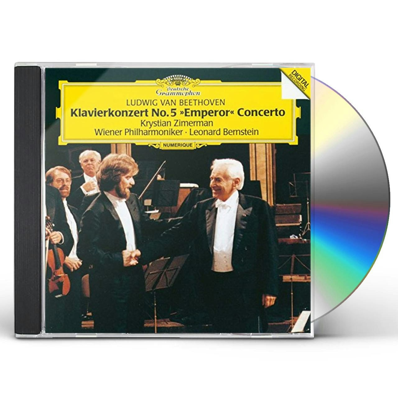 Beethoven / Krystian Zimerman BEETHOVEN: PIANO CONCERTO 5 EMPEROR CD