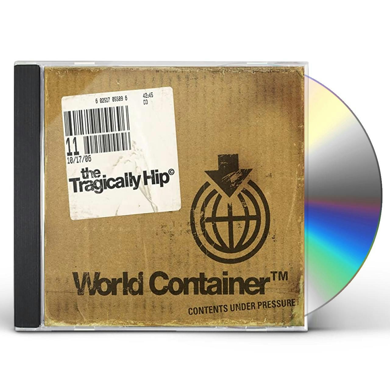 The Tragically Hip WORLD CONTAINER CD