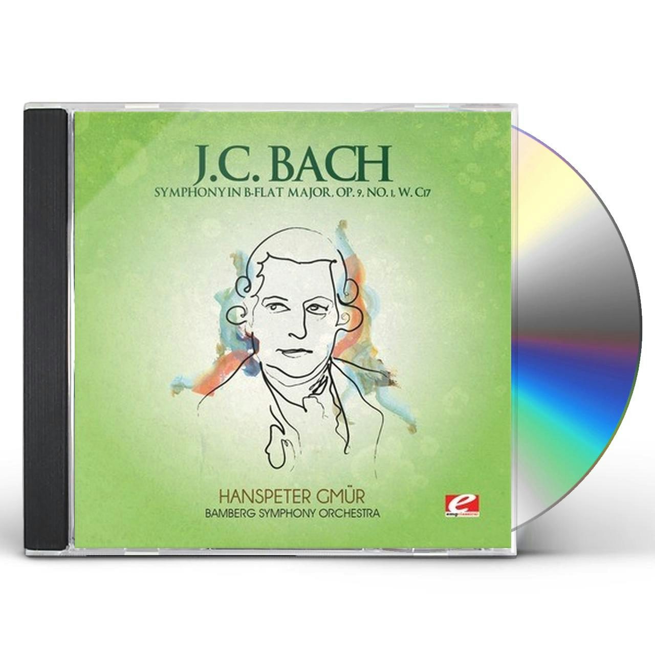 J.C. Bach SYMPHONY IN B-FLAT MAJOR CD