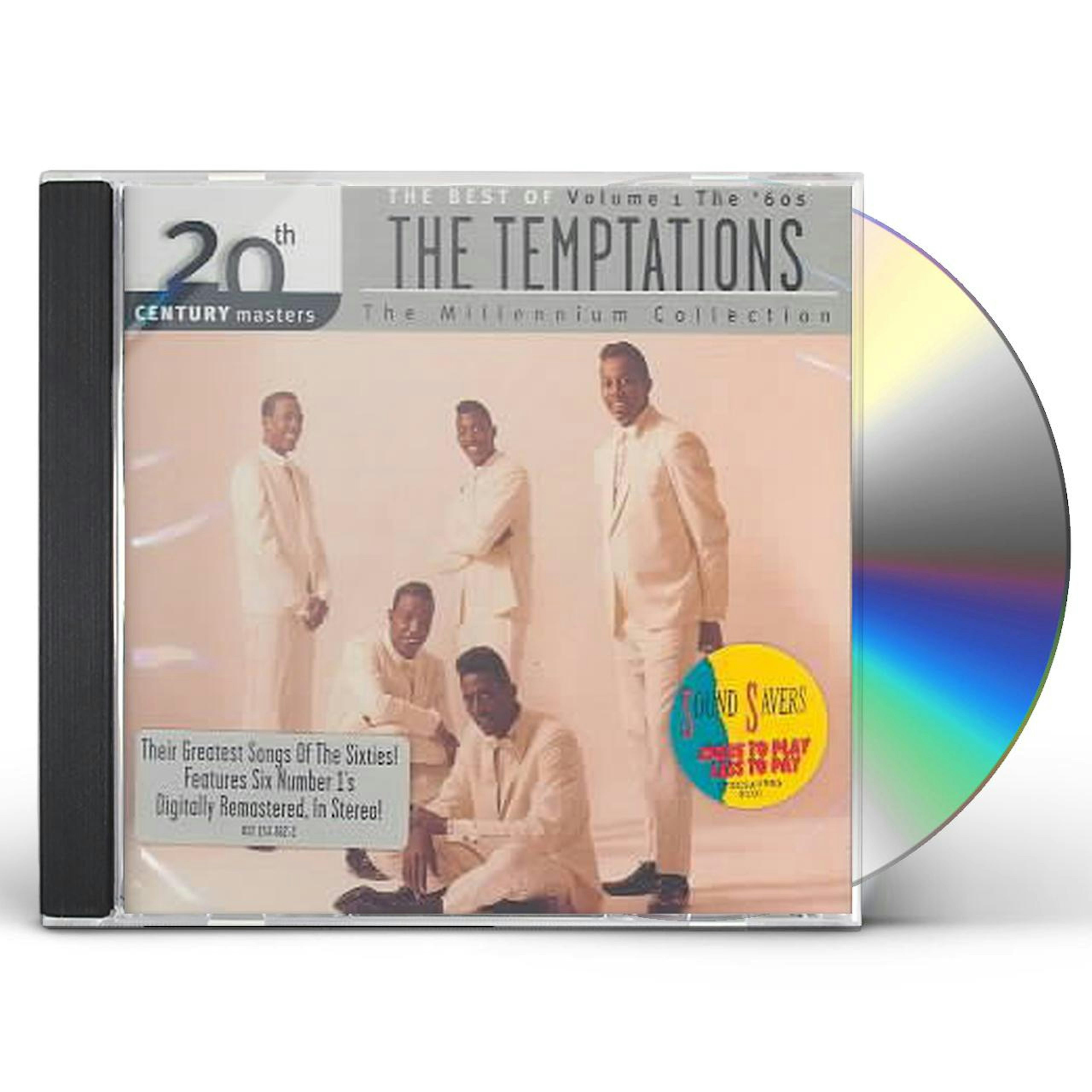The Temptations MILLENNIUM COLLECTION: 20TH CENTURY MASTERS VOL.1 60'S CD