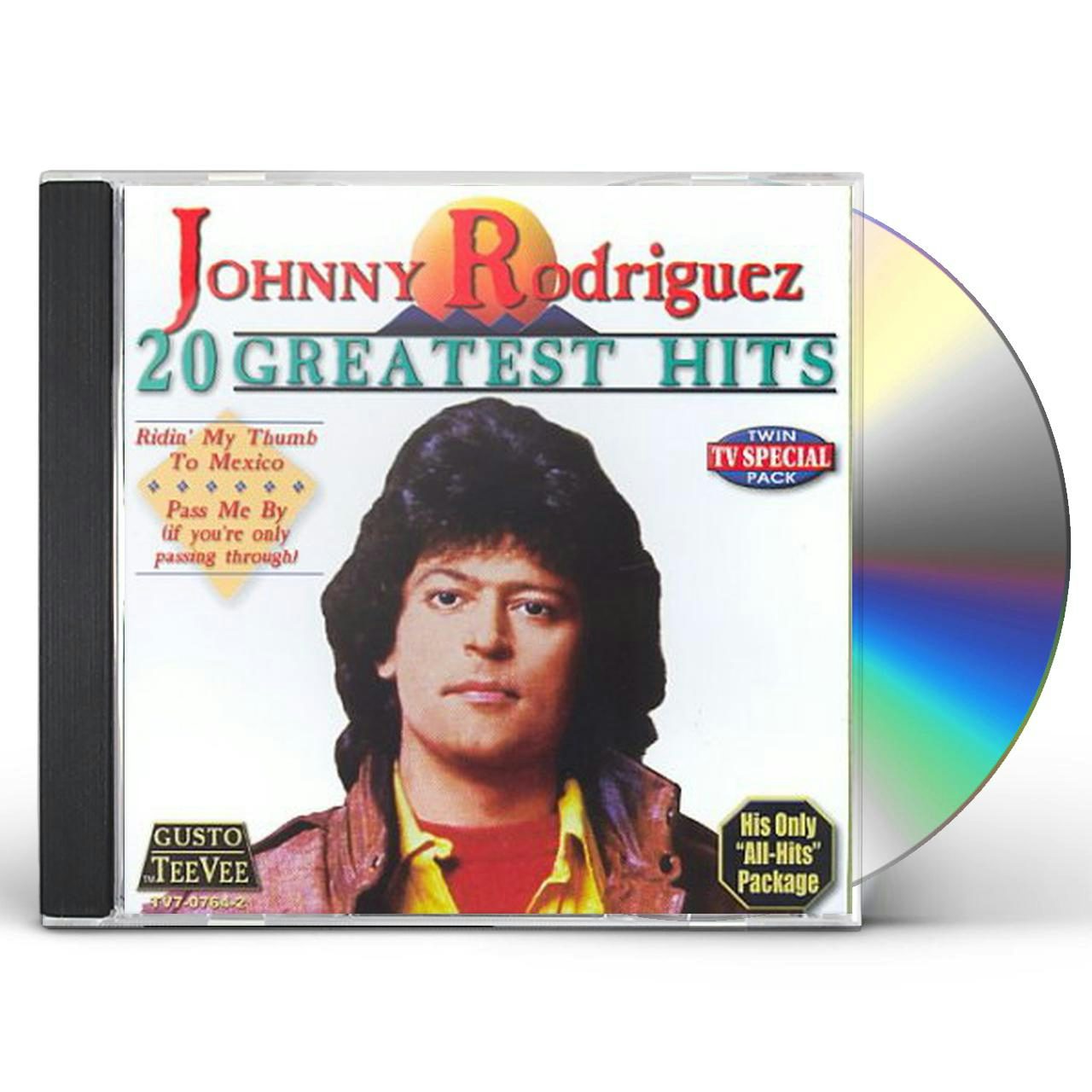 Johnny Rodriguez 20 GREATEST HITS CD