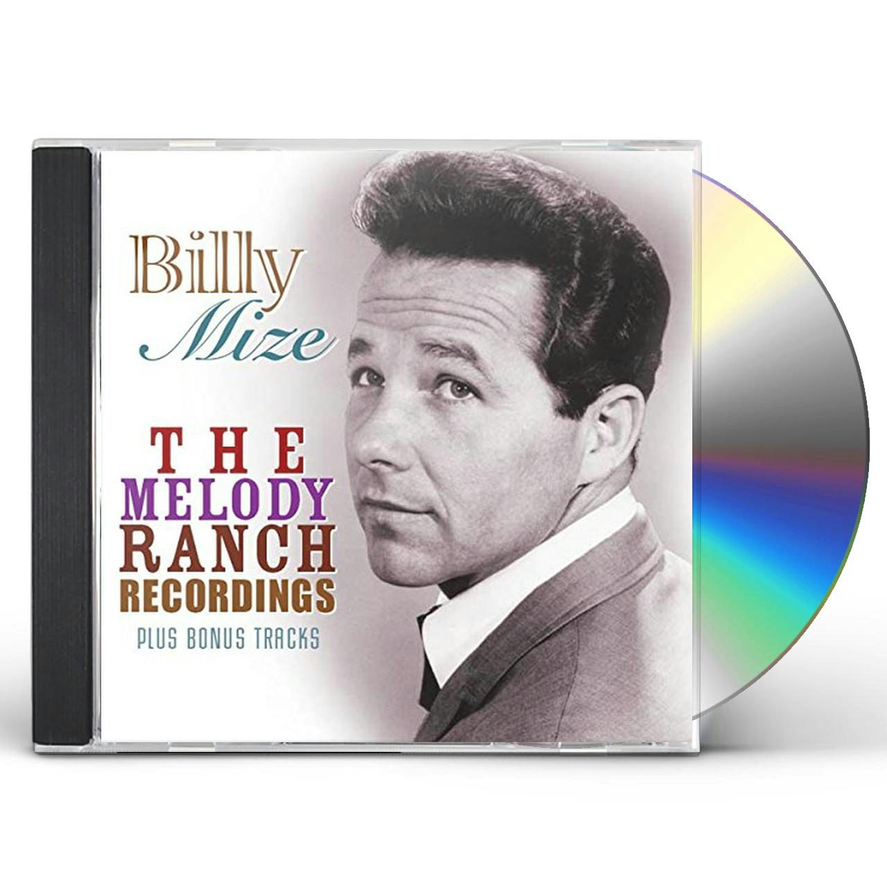 Billy Mize MELODY RANCH RECORDINGS CD