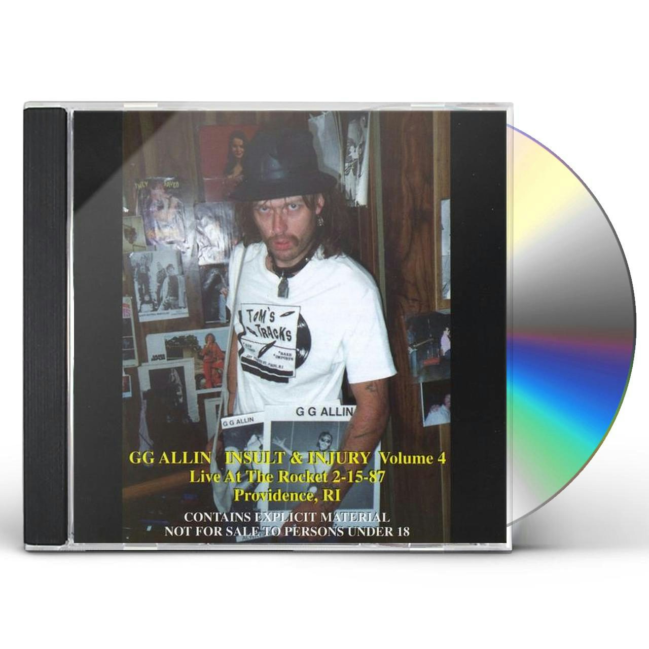 GG Allin Store: Official Merch & Vinyl