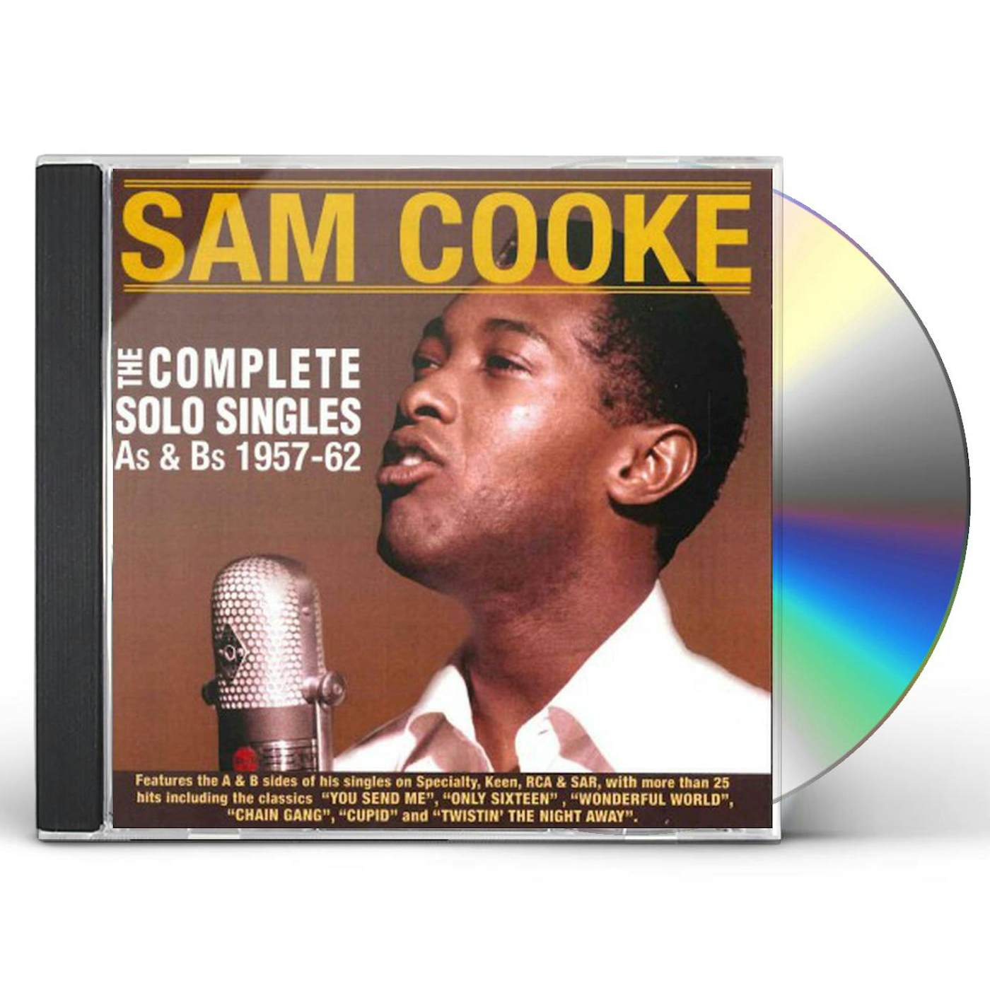Sam Cooke COMPLETE SOLO SINGLES AS & BS 1957-62 CD