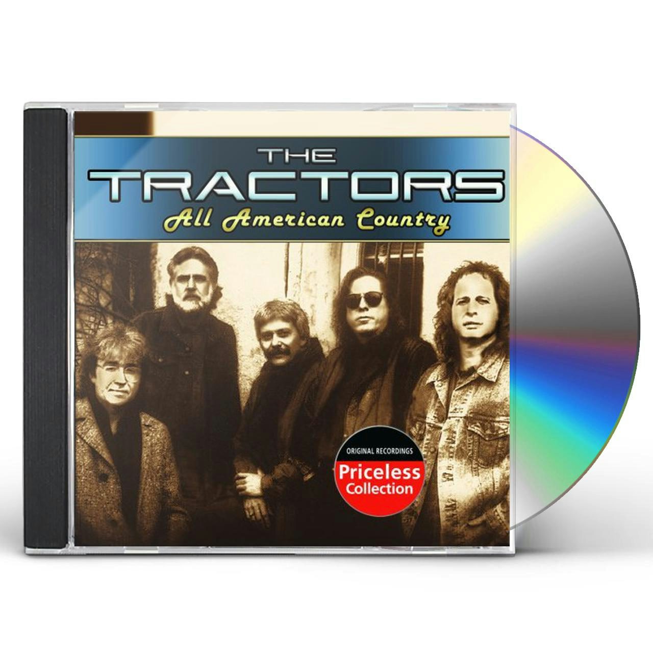 The Tractors ALL AMERICAN COUNTRY CD