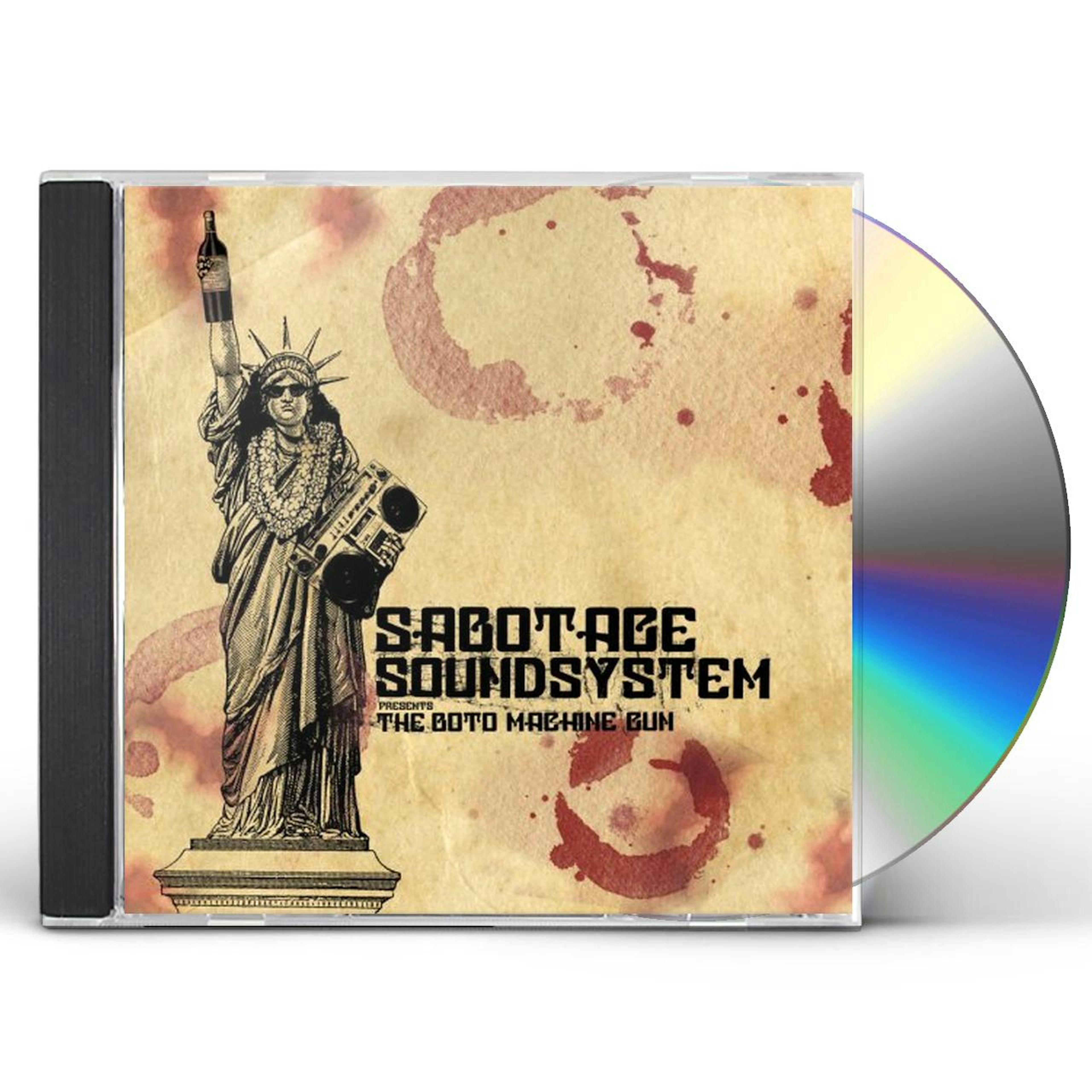 Sabotage Soundsystem BOTO MACHINE GUN CD