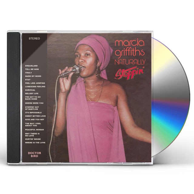 Marcia Griffiths NATURALLY / STEPPIN CD