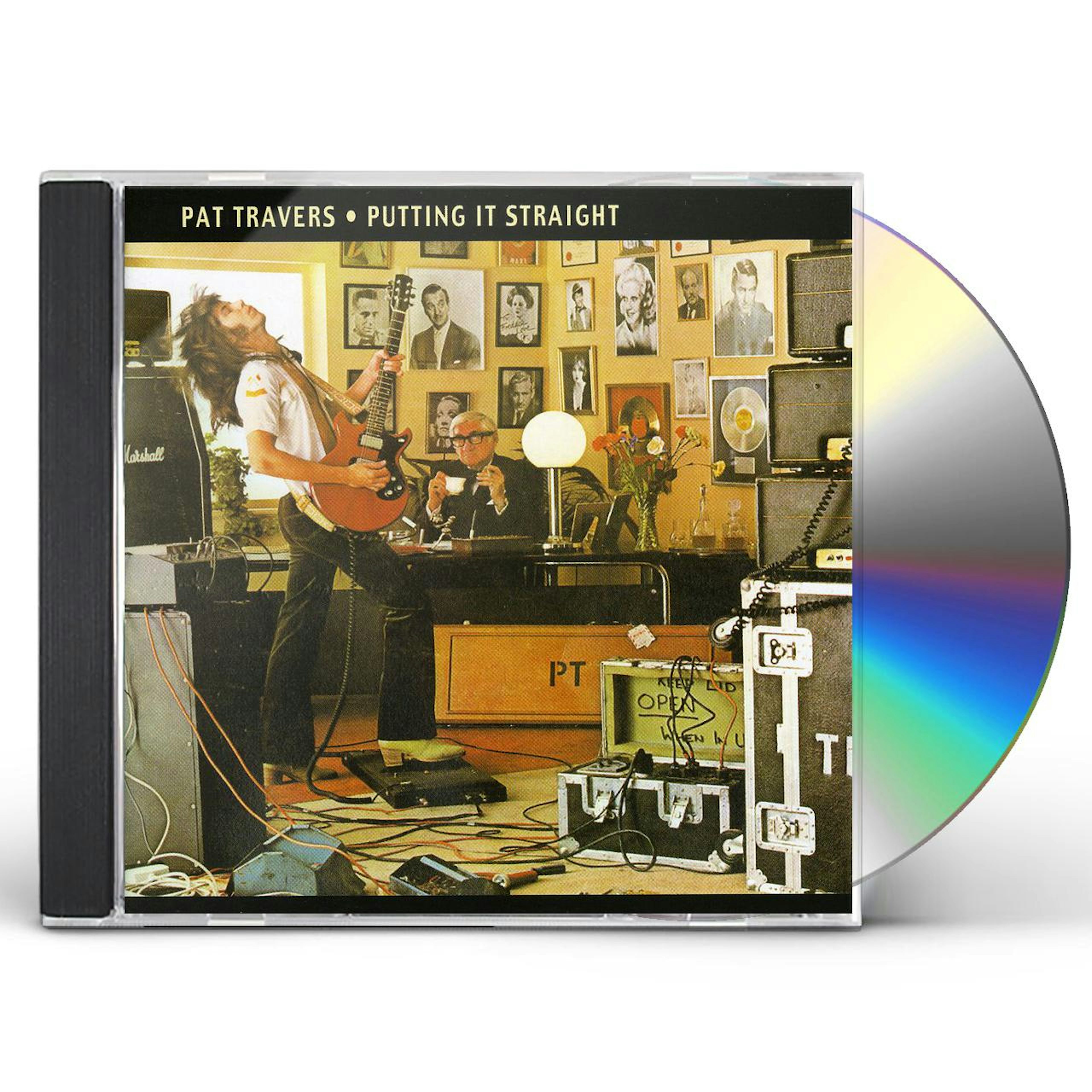 Pat Travers PUTTING IT STRAIGHT CD