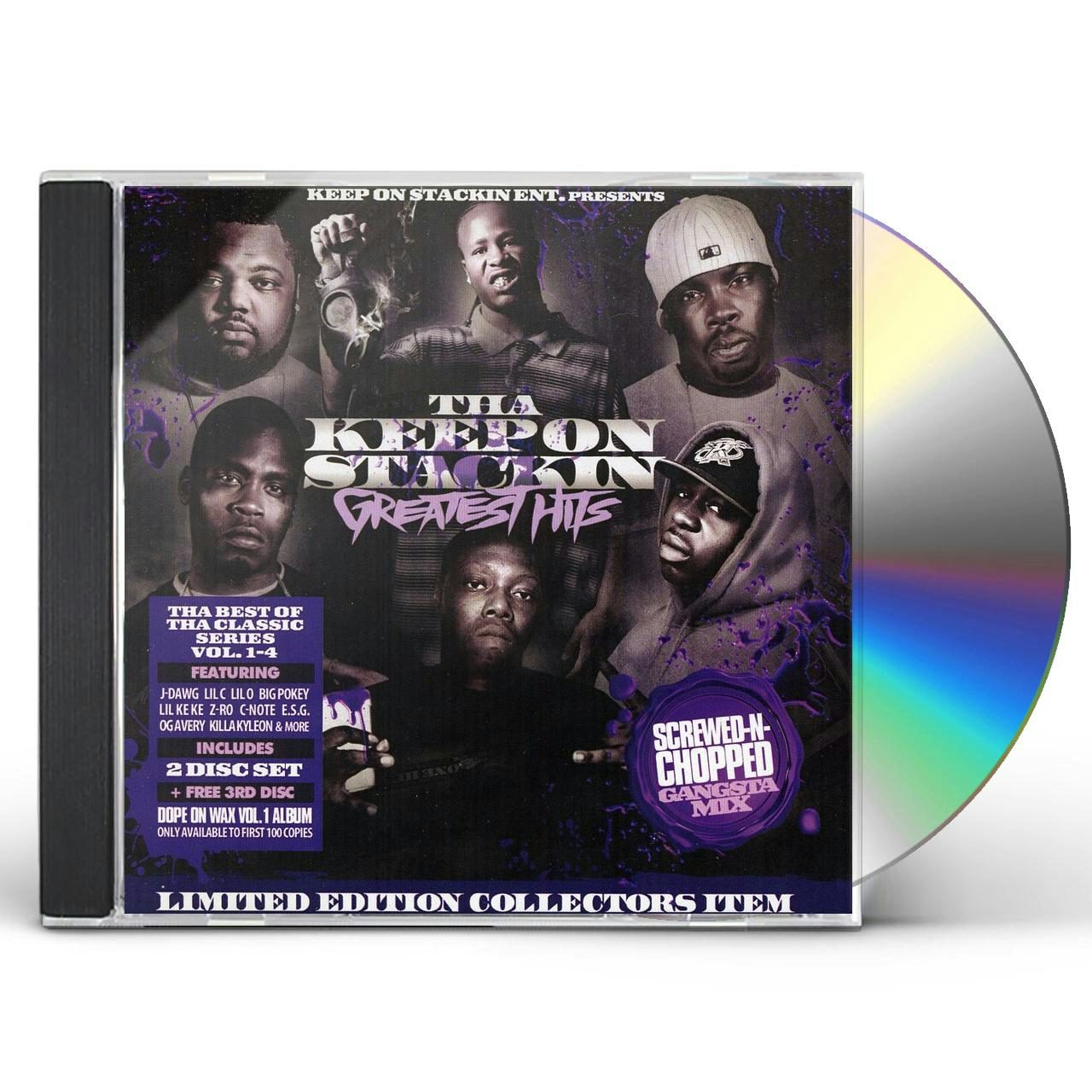 Big Pokey KEEP ON STACKIN GREATEST HITS CD