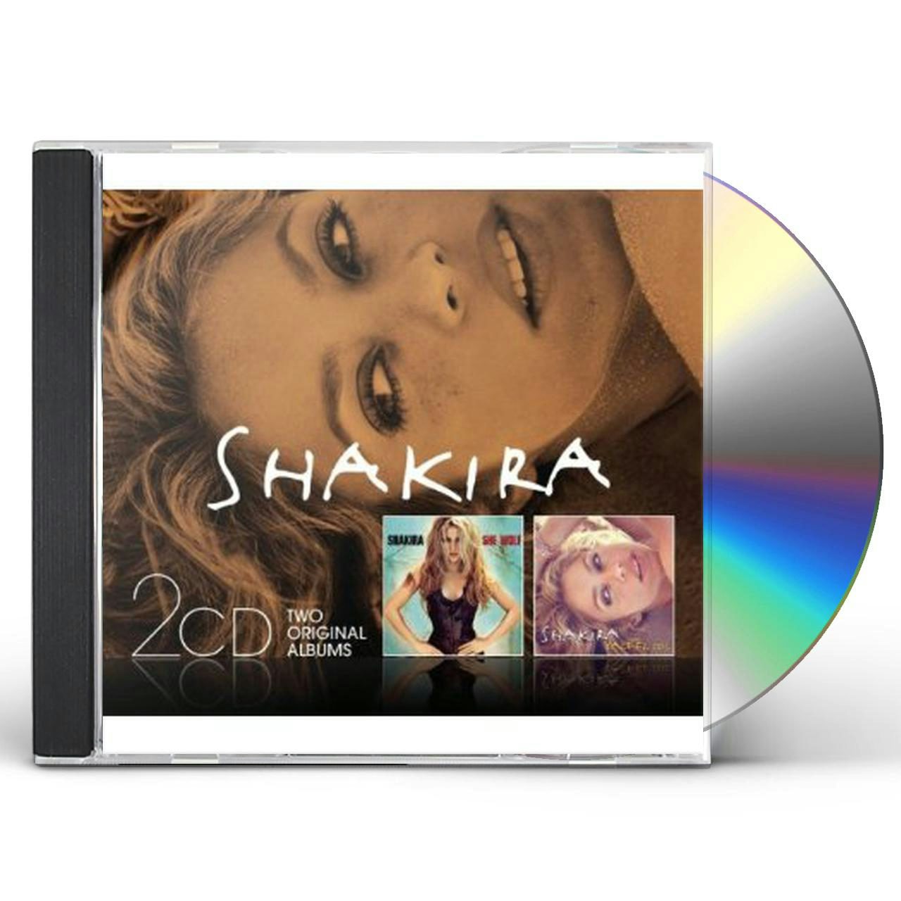 Shakira SHE WOLF/SALE EL SOL CD
