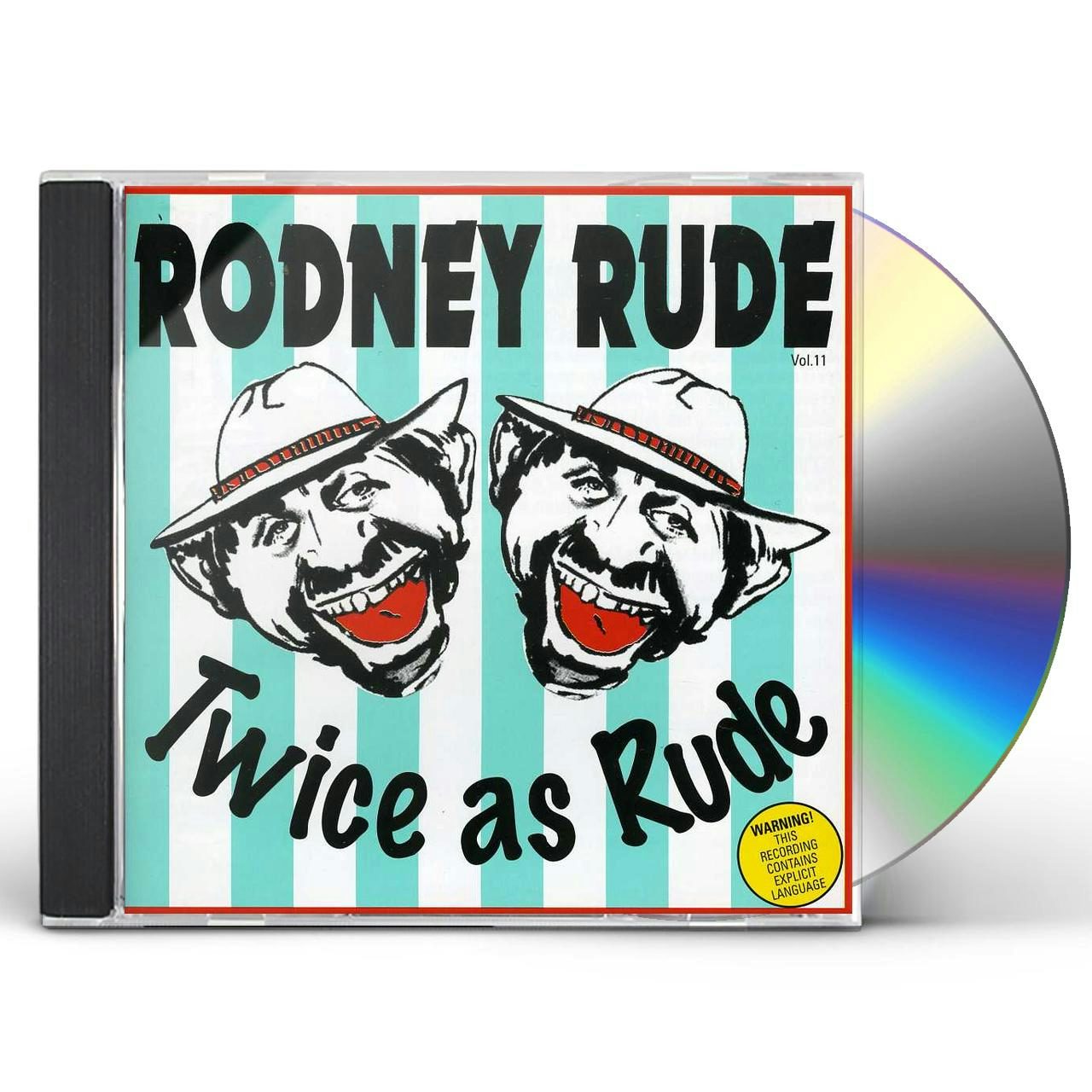 Rodney Rude TWICE AS RUDE CD