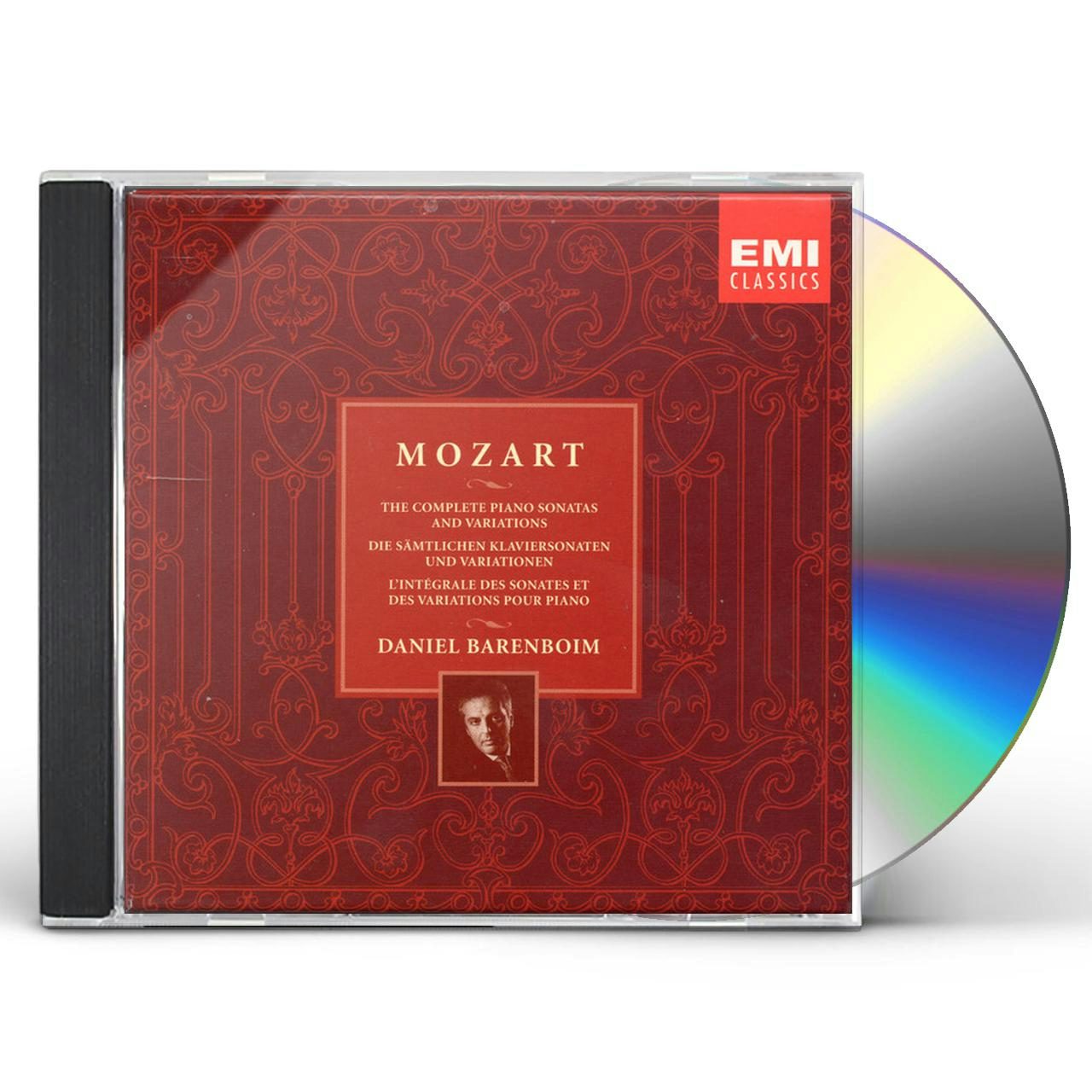 Daniel Barenboim MOZART: COMPLETE PIANO SONATAS & PIANO VARIATIONS CD