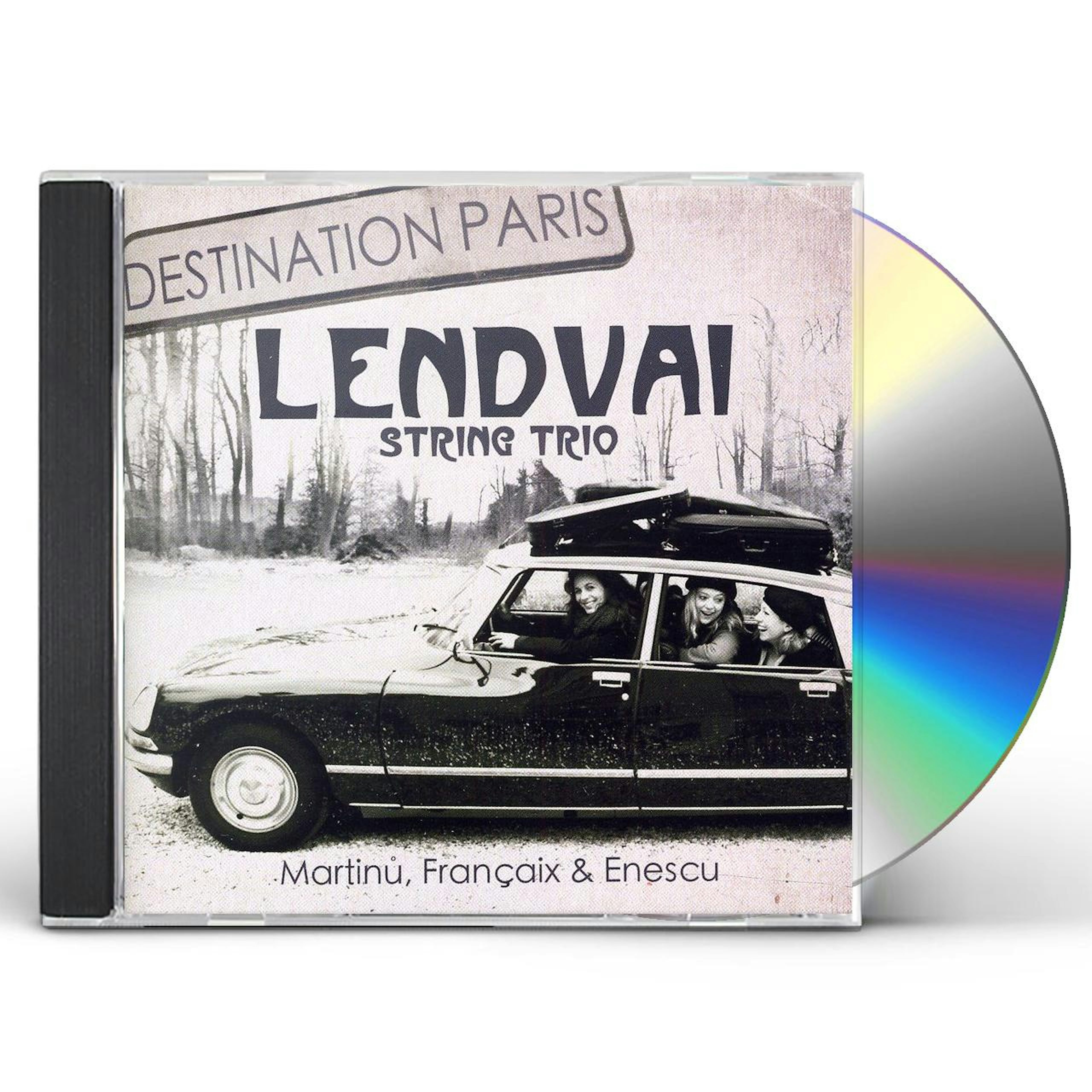 Lendvai String Trio DESTINATION PARIS CD
