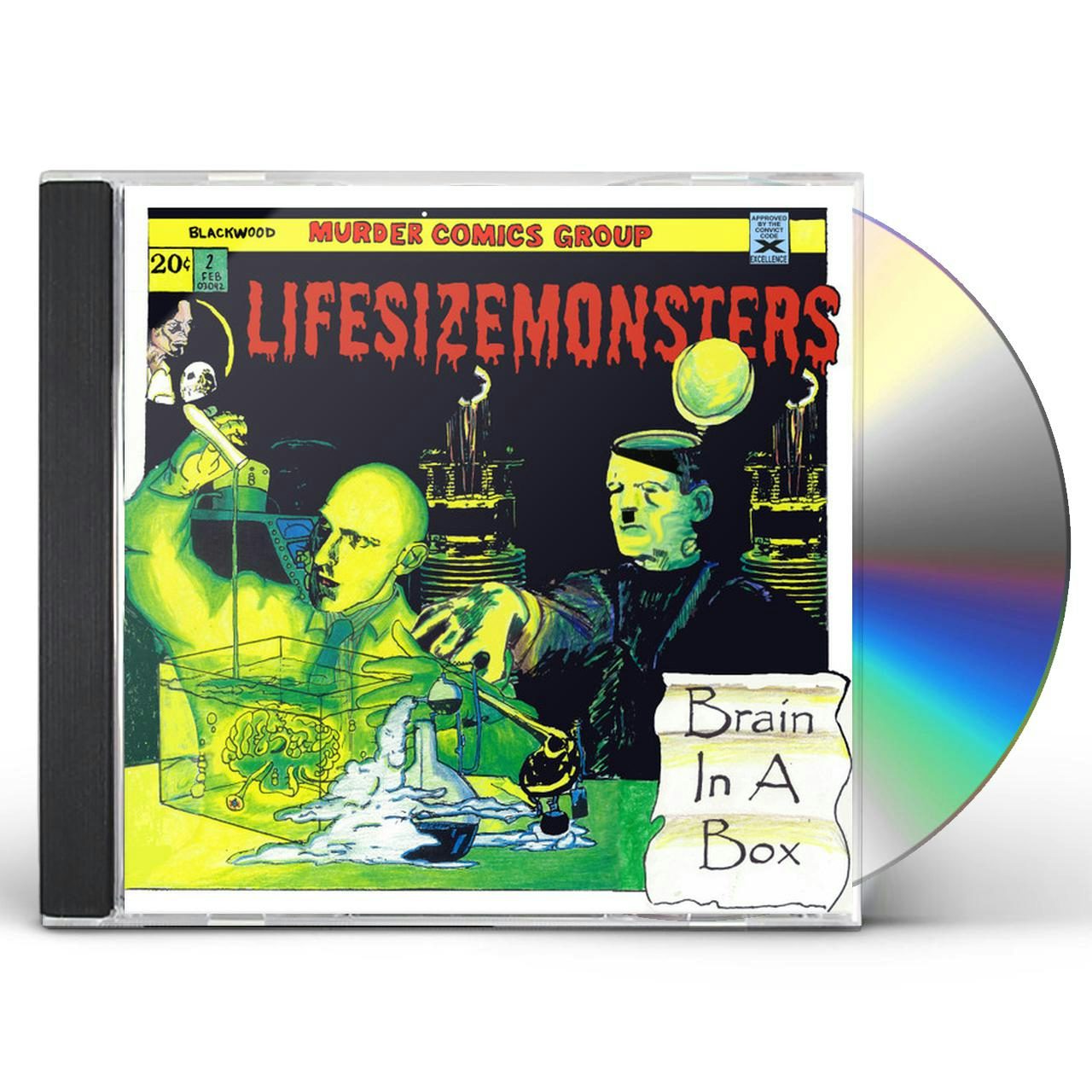 LIFESIZE MONSTERS BRAIN IN A BOX CD