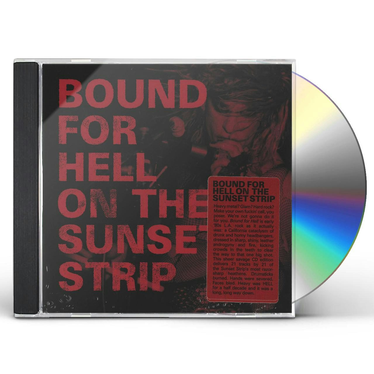 Various Artists BOUND FOR HELL: ON THE SUNSET STRIP CD