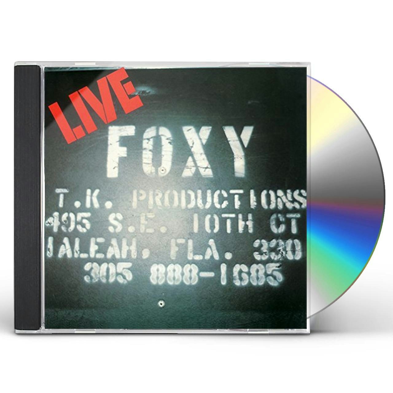 Foxy LIVE (REMASTERED) CD