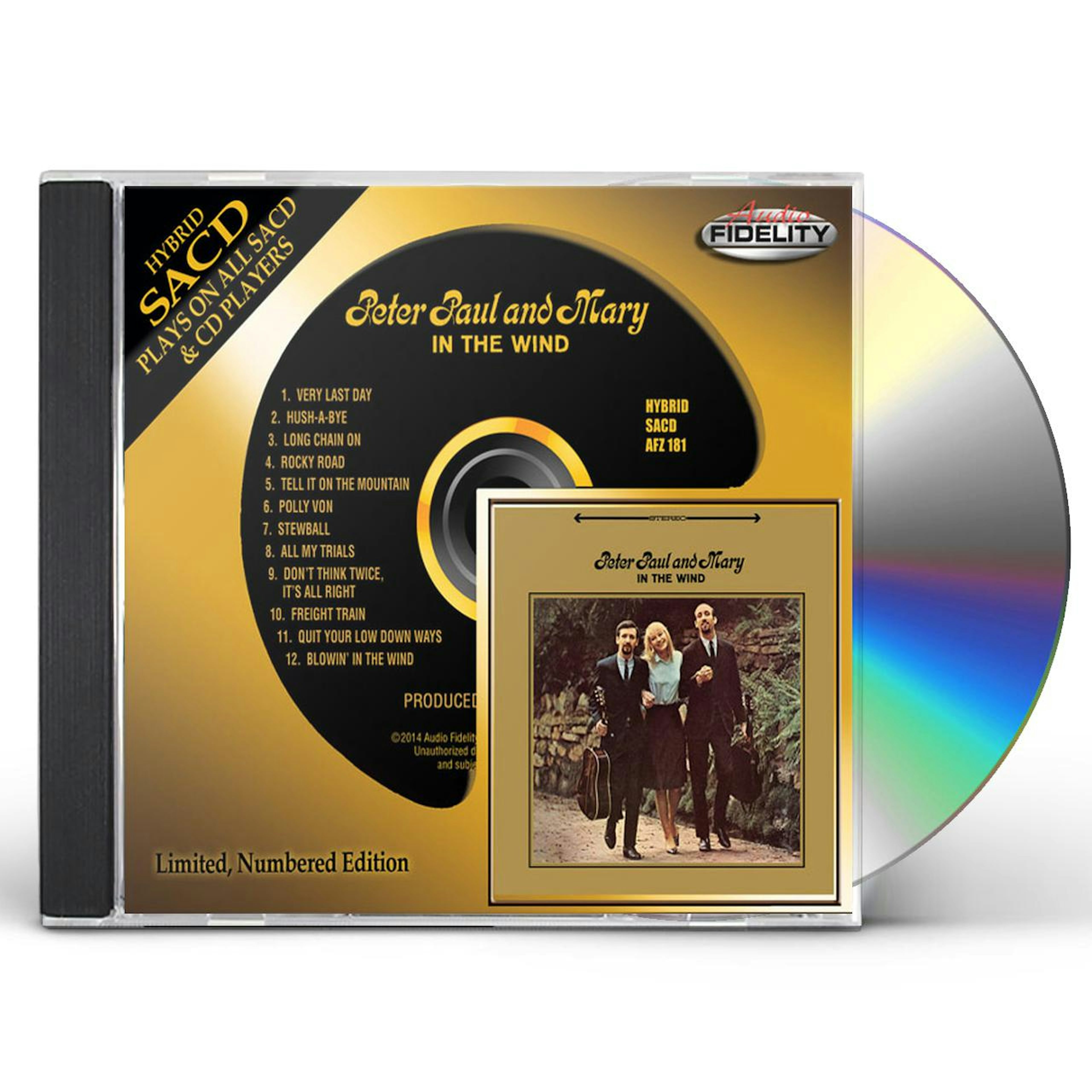 Peter, Paul and Mary IN THE WIND CD