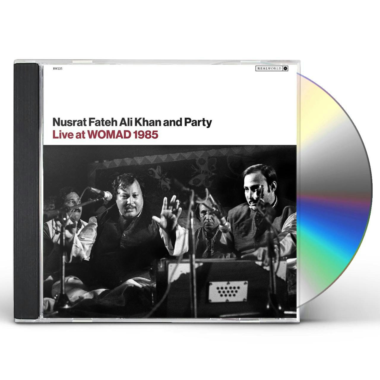Nusrat Fateh Ali Khan Live At Womad 1985 CD
