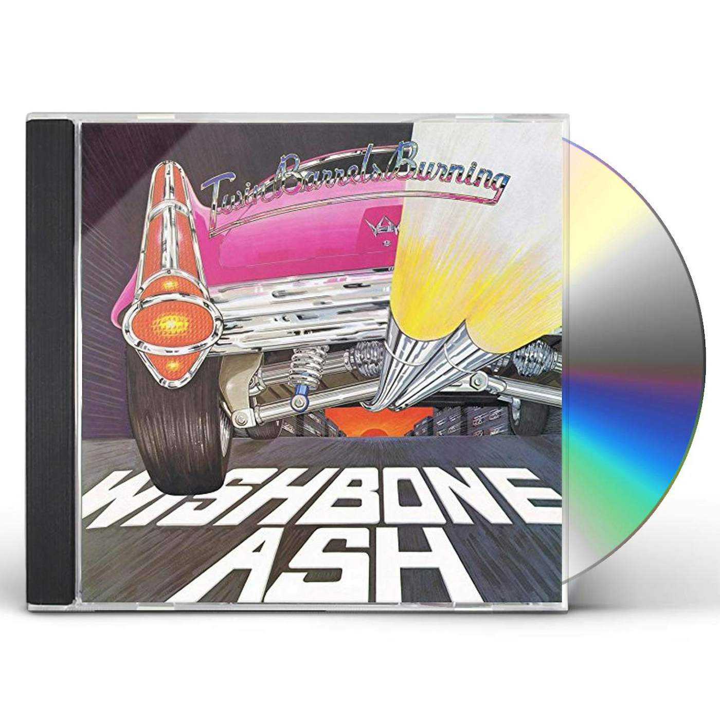 Wishbone Ash TWO BARRELS BURNING CD