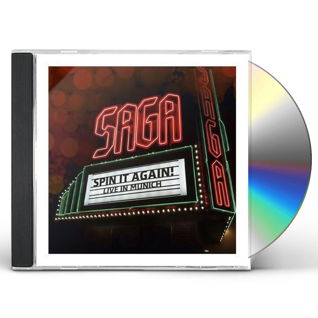 Saga SPIN IT AGAIN LIVE IN MUNICH CD
