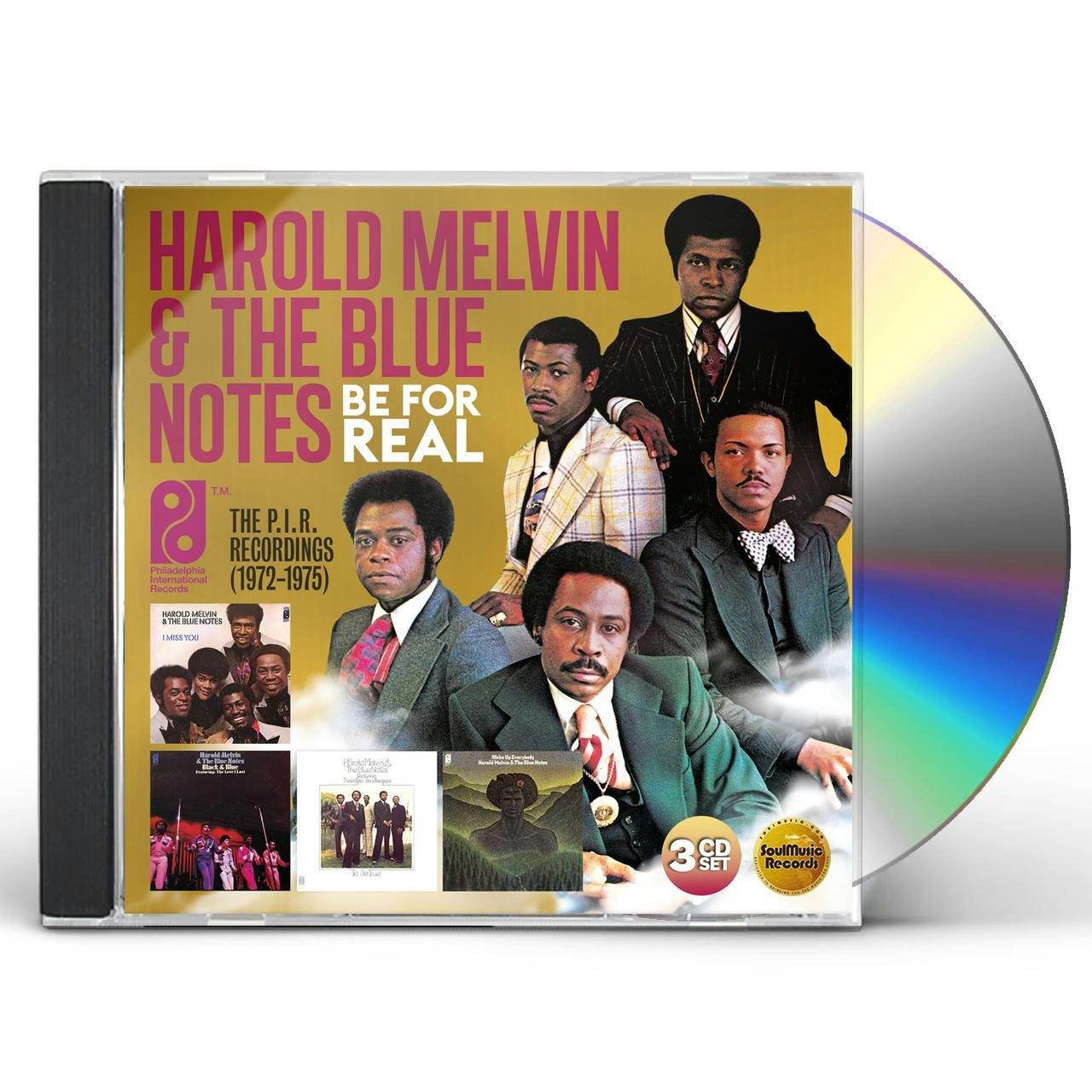 Harold Melvin & The Blue Notes BE FOR REAL: THE P.I.R. RECORDINGS 1972 ...
