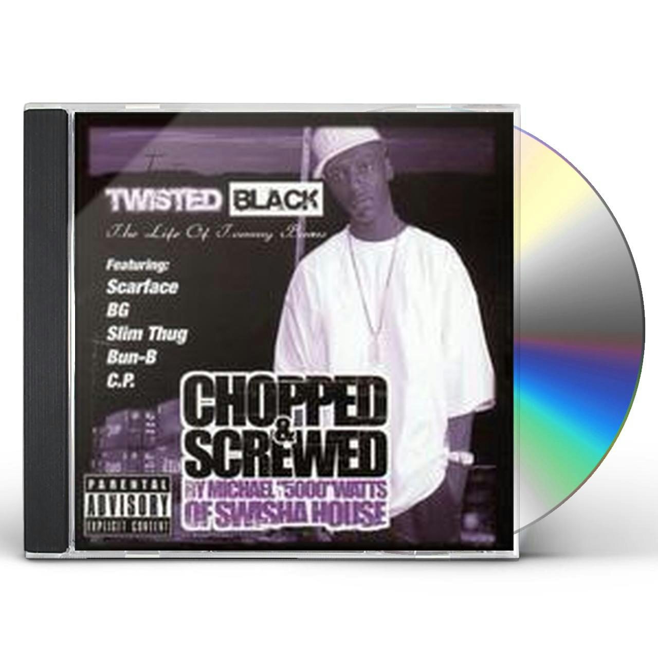 Twisted Black LIFE OF TOMMY BURNS: CHOPPED & SCREWED CD