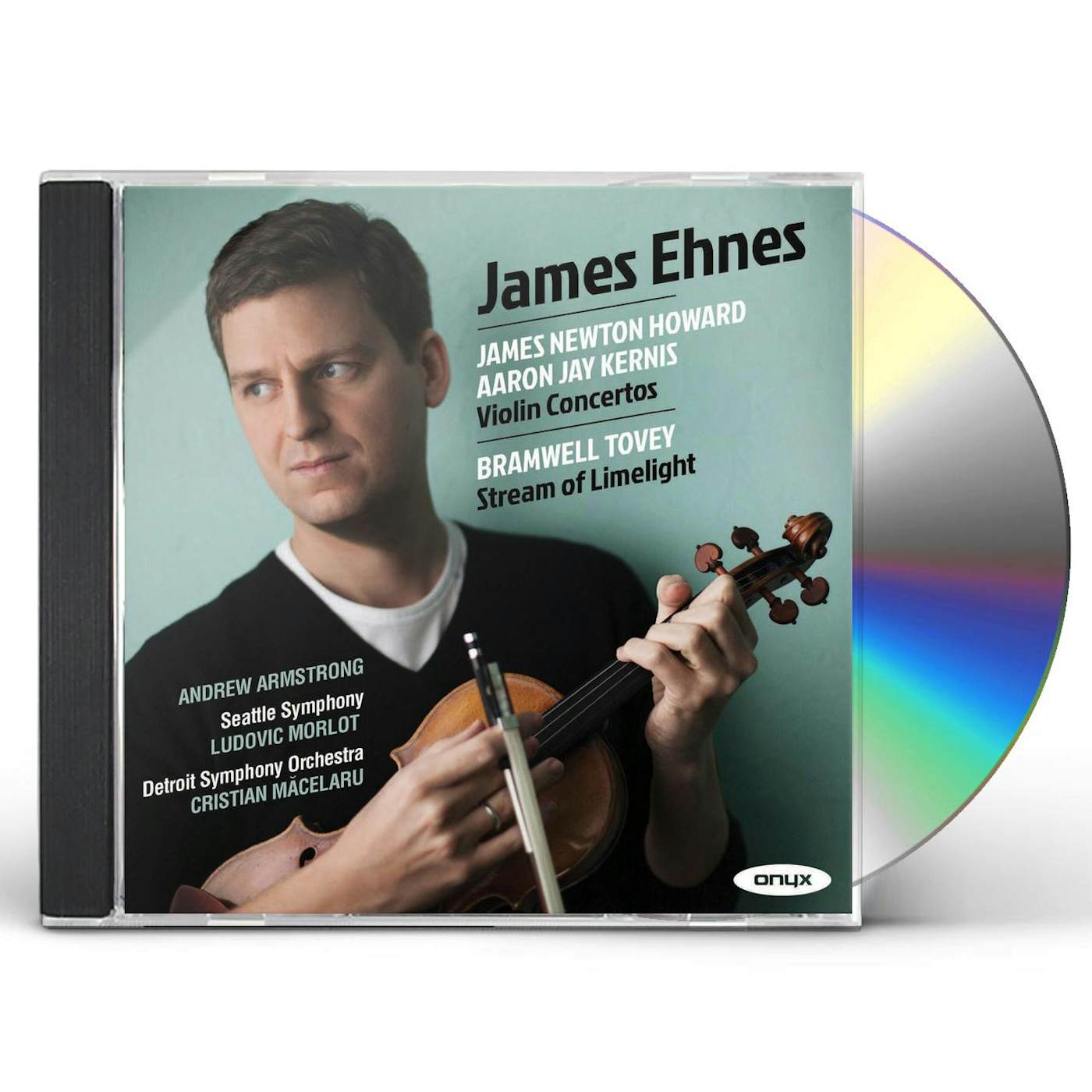 James Ehnes NEWTON HOWARD & KERNIS: VIOLIN CONCERTOS CD