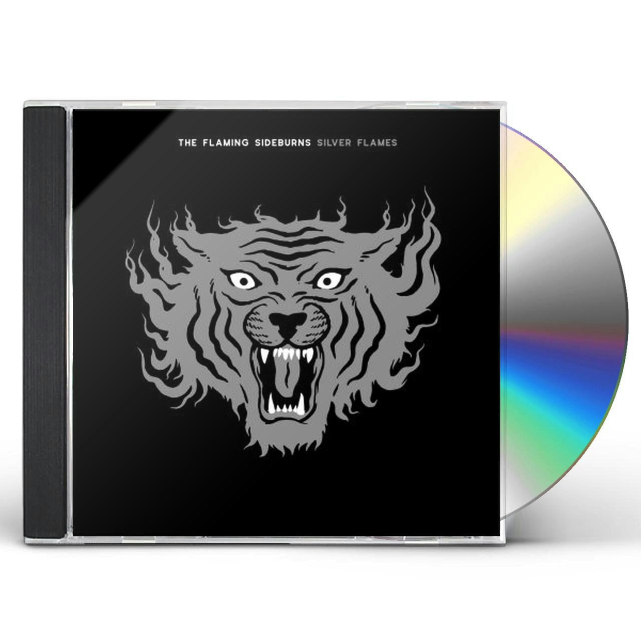The Flaming Sideburns SILVER FLAMES CD