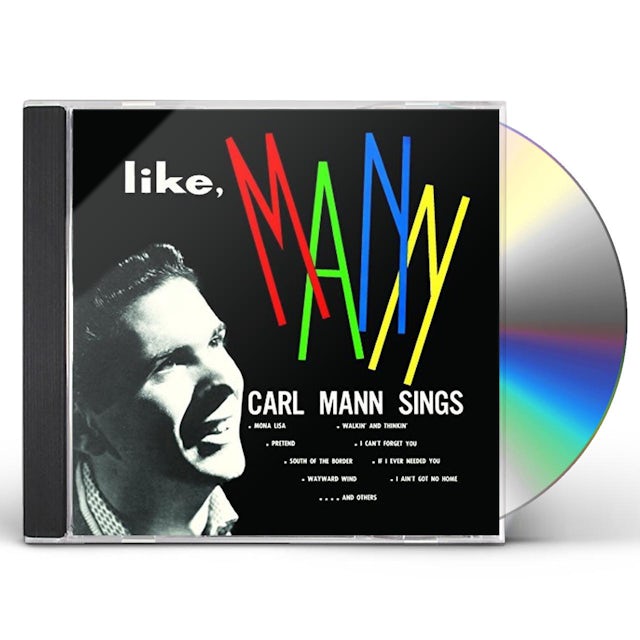 Carl Mann Store: Official Merch & Vinyl
