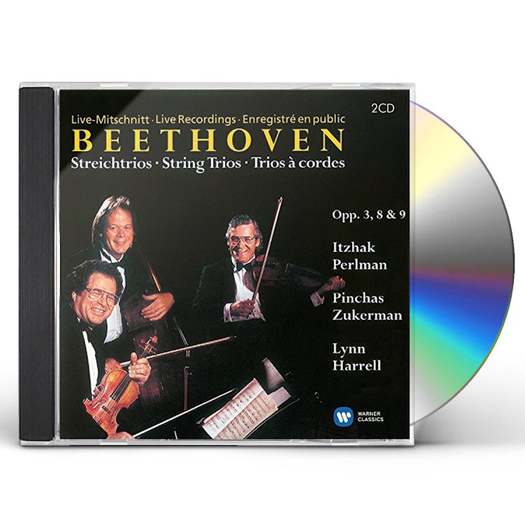 Itzhak Perlman BEETHOVEN: COMPLETE STRING TRIOS CD