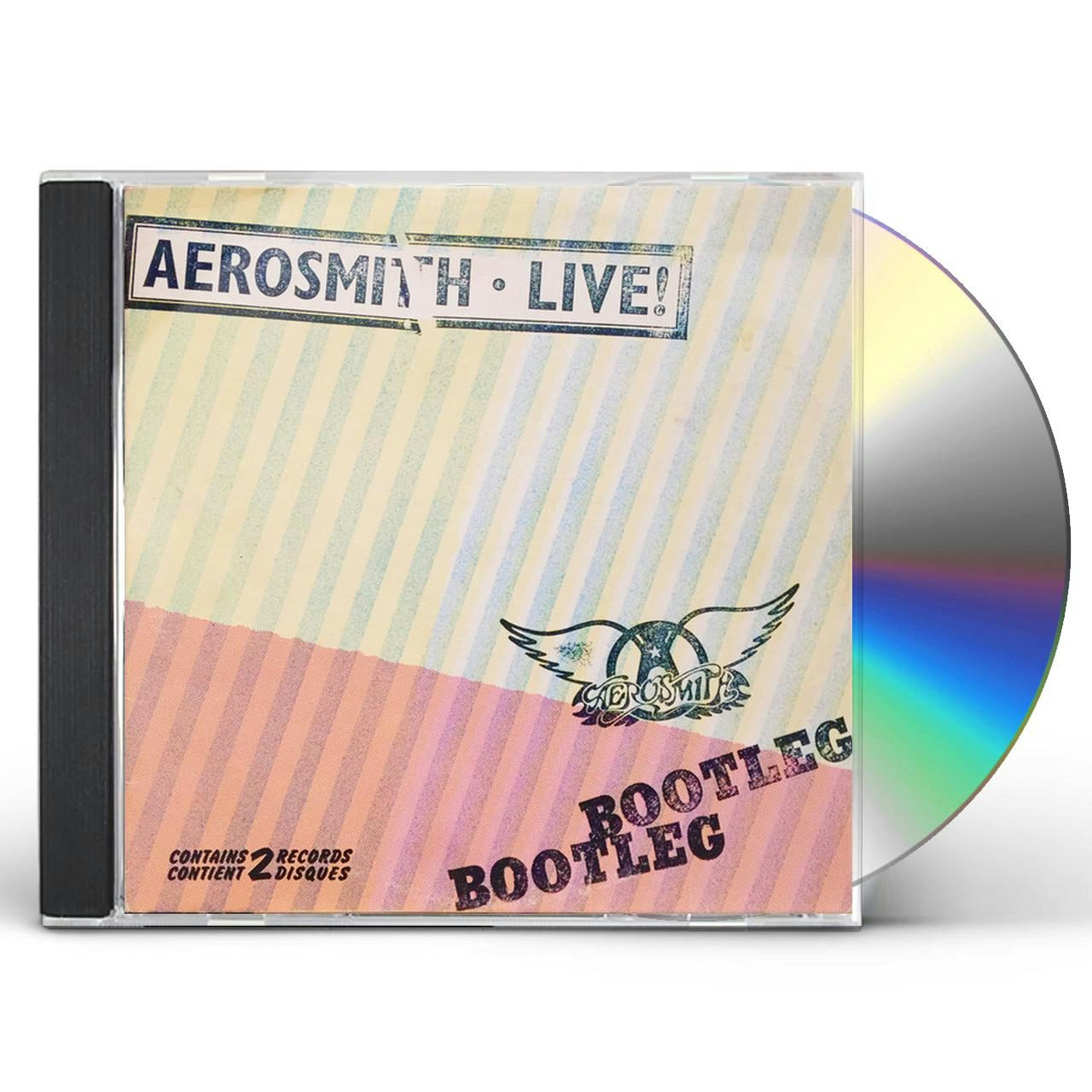Aerosmith LIVE! BOOTLEG CD