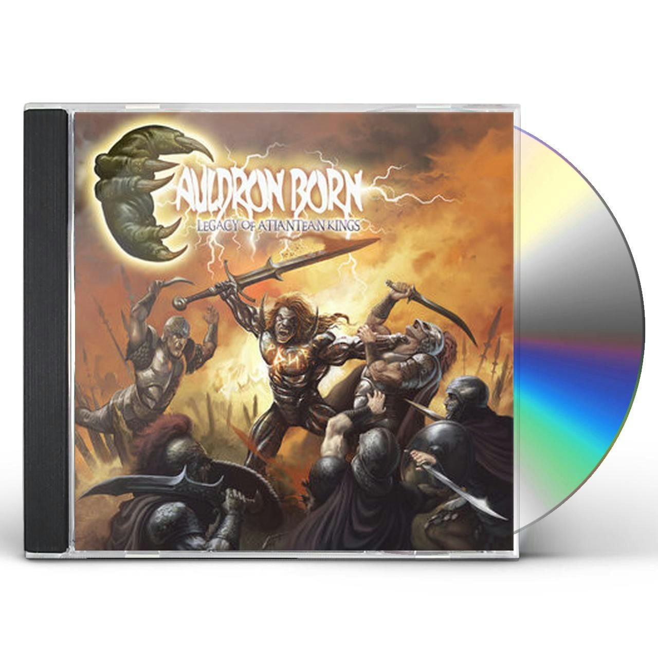 Cauldron Born LEGACY OF ATLANTEAN KINGS CD