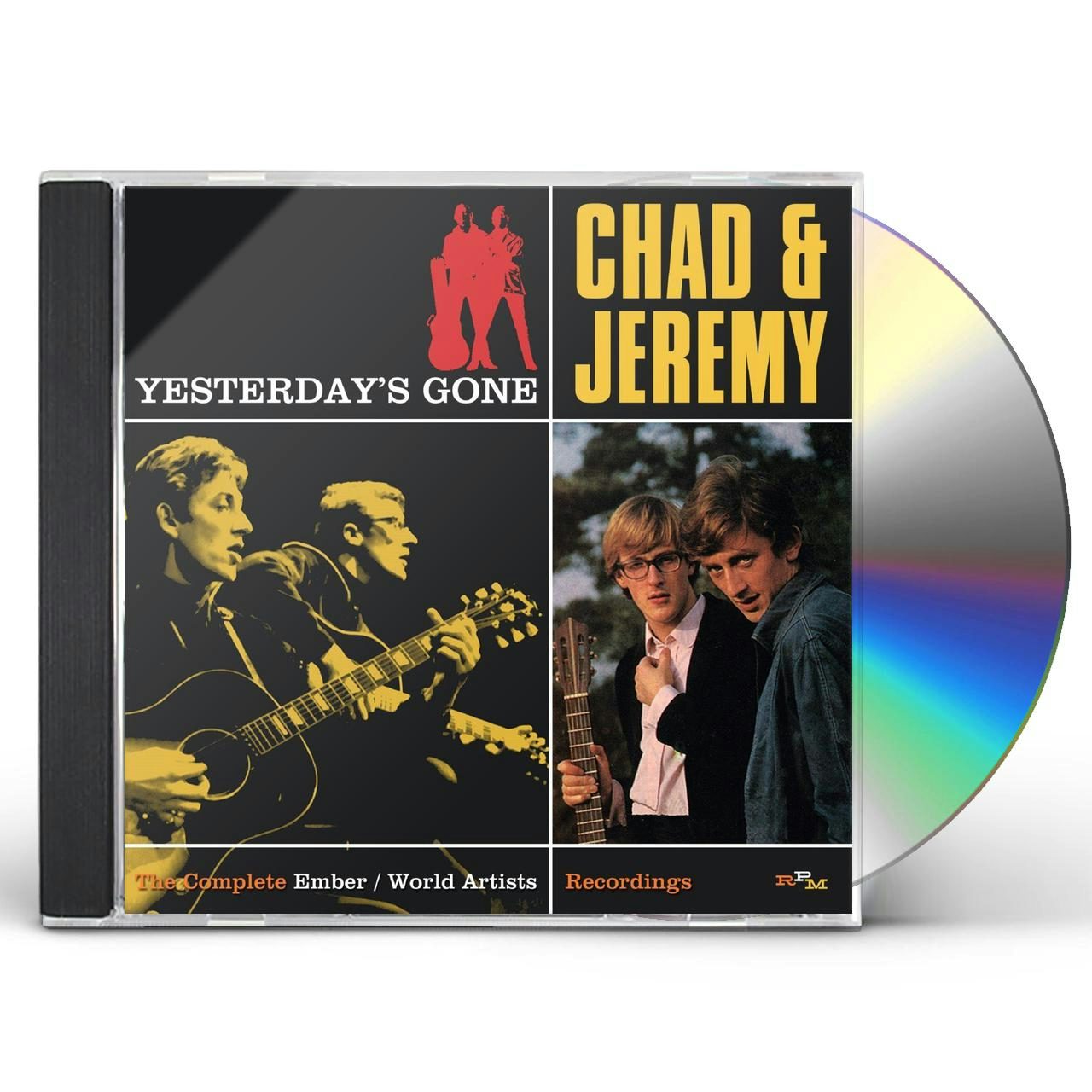 Chad & Jeremy YESTERDAY'S GONE: COMPLETE EMBER & WORLD ARTISTS CD