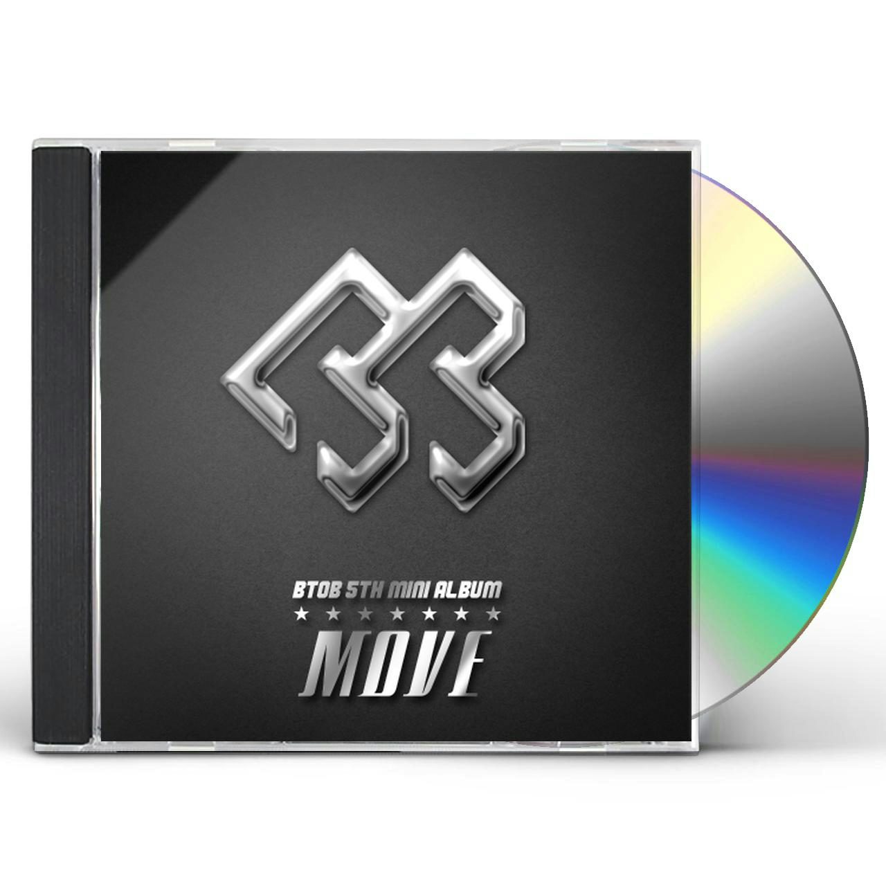 BTOB 5TH MINI ALBUM: MOVE CD