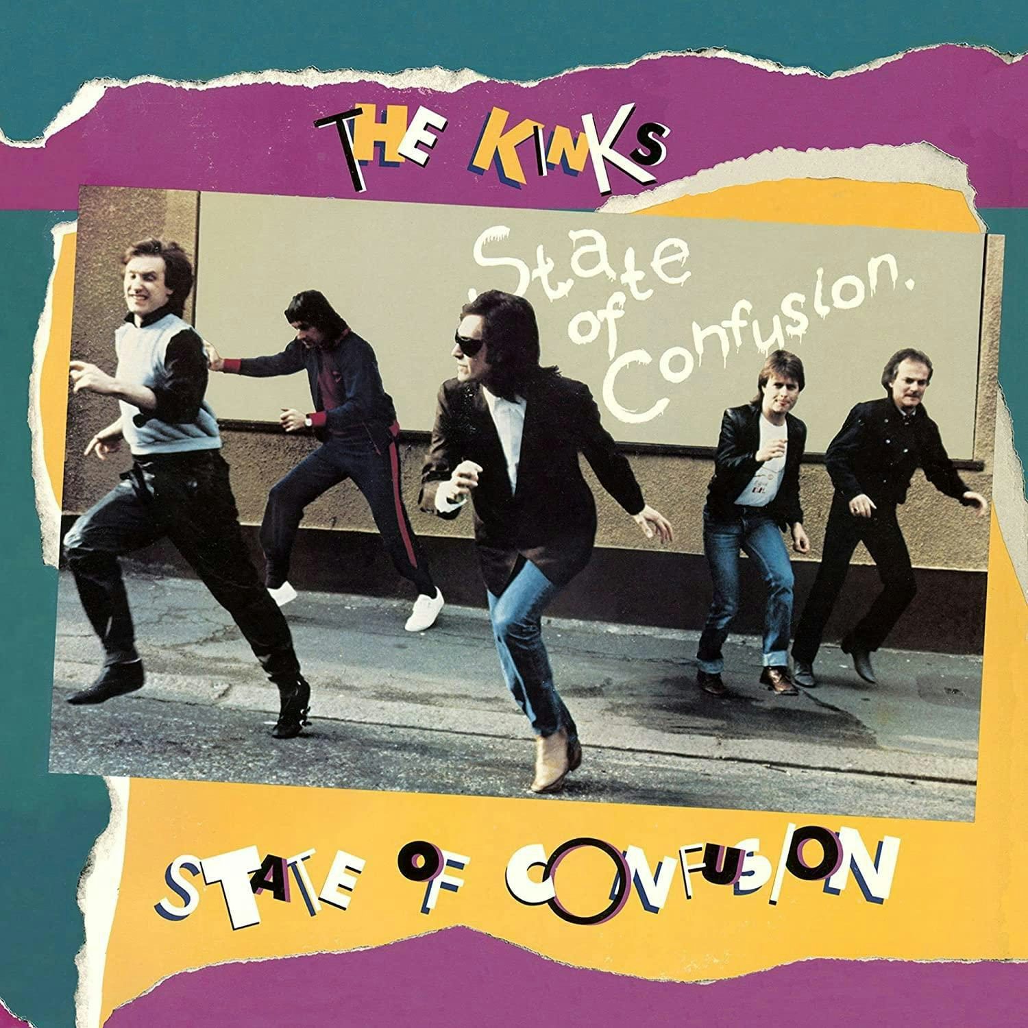 The Kinks State Of Confusion (180g Clear With Blue & Gold Swirl/Limited ...